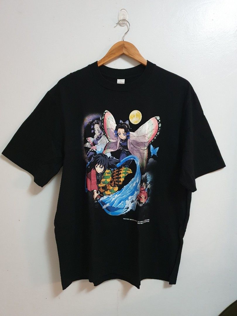 Shinobu x Giyuu Demon Slayer modern bootleg tee, Men's Fashion, Tops ...