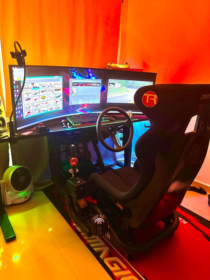 Simagic Full Rig (Read for more Details), Video Gaming, Gaming ...