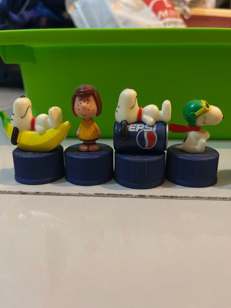 Snoopy Pepsi bottle cap collection, Hobbies & Toys, Collectibles ...