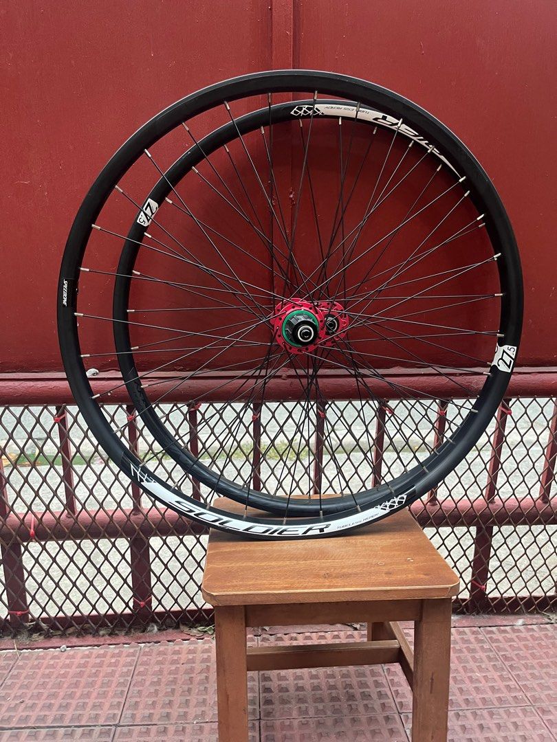 Speedone Torpedo Soldier MTB Bike Rim Set 27.5, Sports Equipment ...