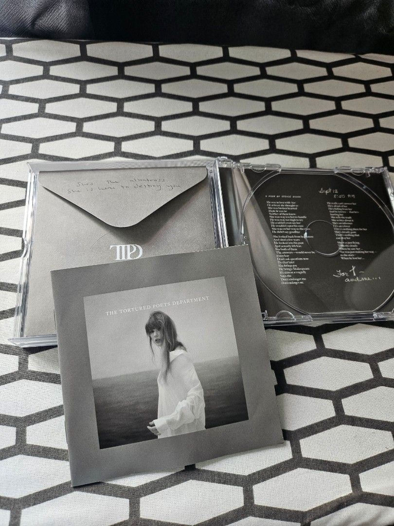 Taylor Swift The Tortured Poets Department Collector's edition CD The ...