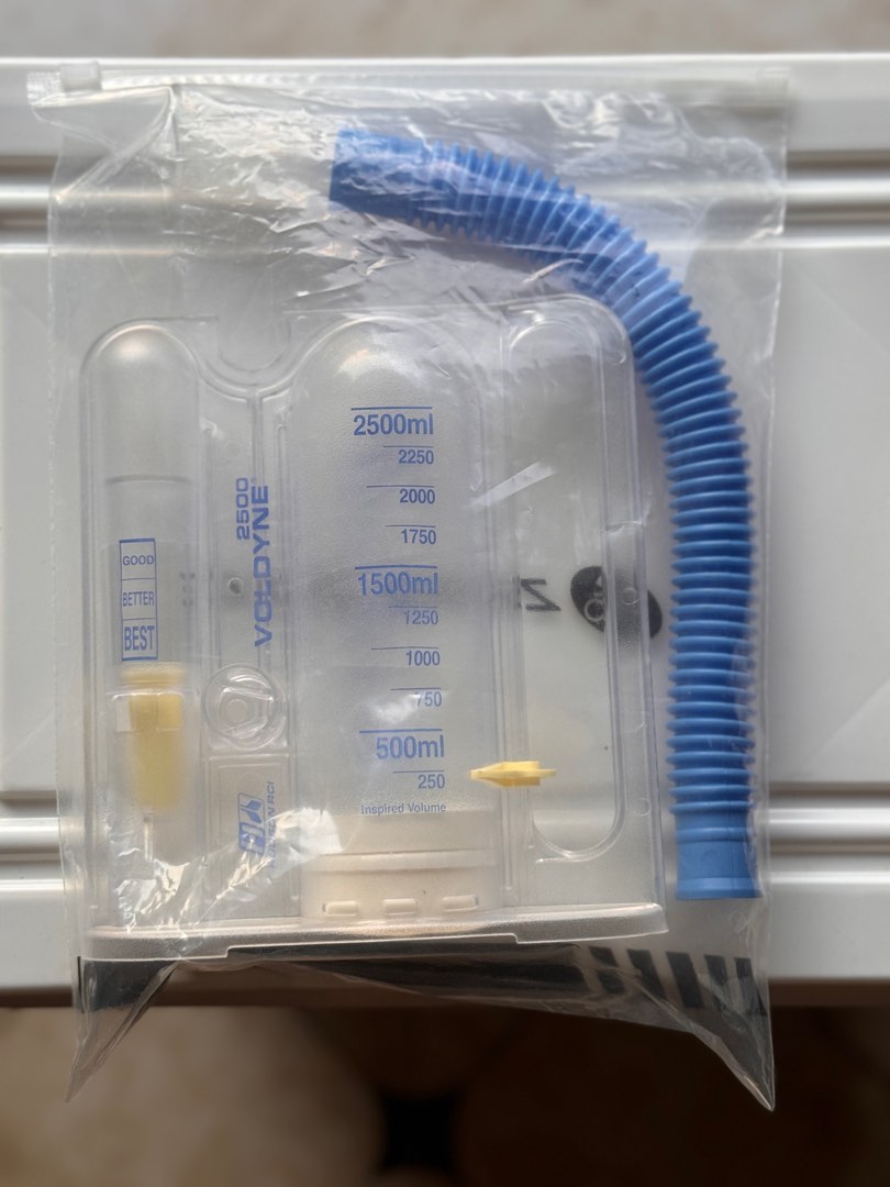 Teleflex Medical Voldyne Volumetric Lung Exerciser, Health & Nutrition ...