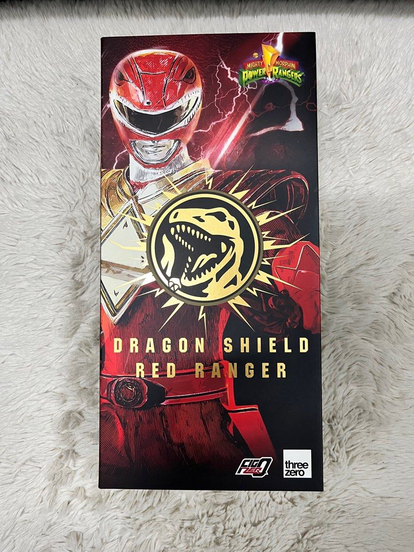 Threezero Dragon Shield Red Ranger, Hobbies & Toys, Toys & Games on ...