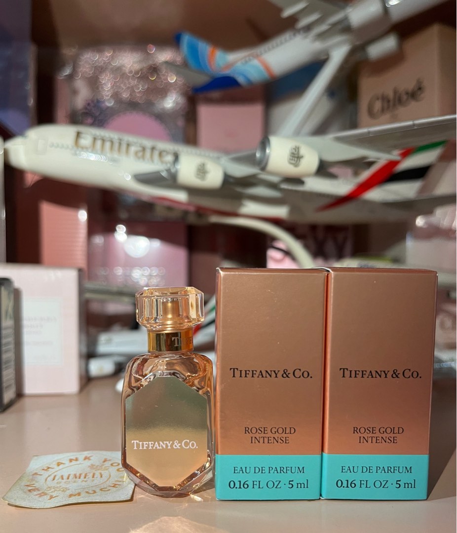 TIFFANY&CO. ROSE GOLD INTENSE MINI 5ML, Beauty & Personal Care ...