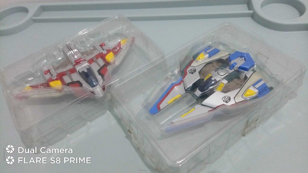 Ultraman Max Dash ships set, Hobbies & Toys, Toys & Games on Carousell
