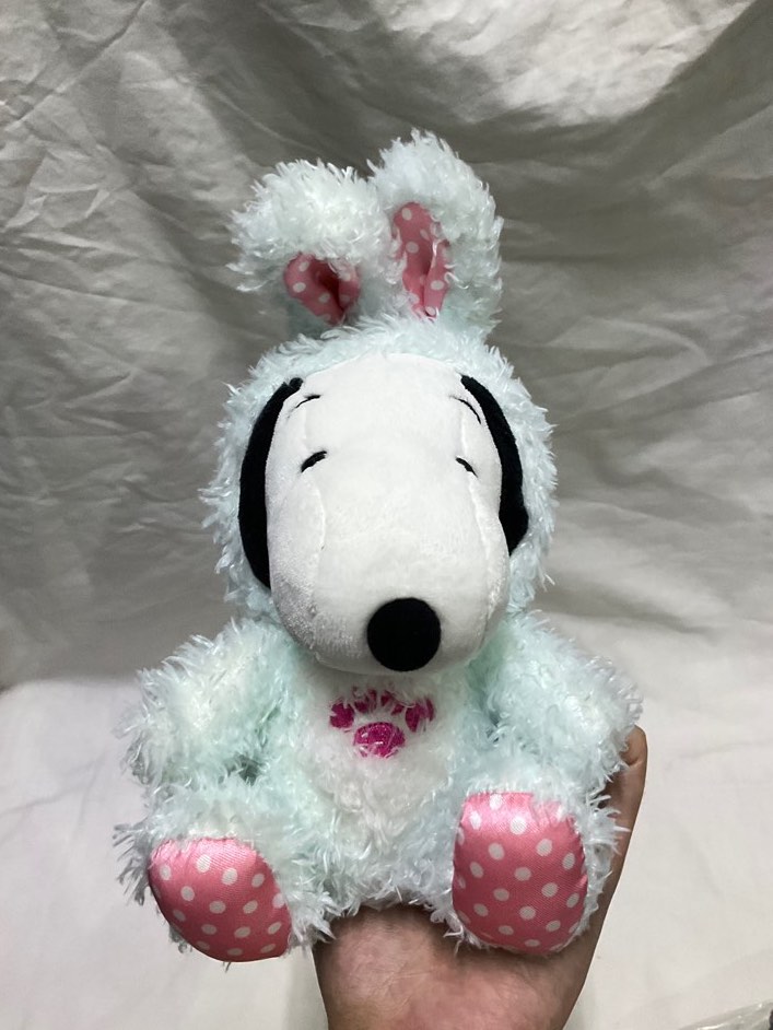 USJ Snoopy Peanuts in Bunny Costume Charm, Hobbies & Toys, Toys & Games ...