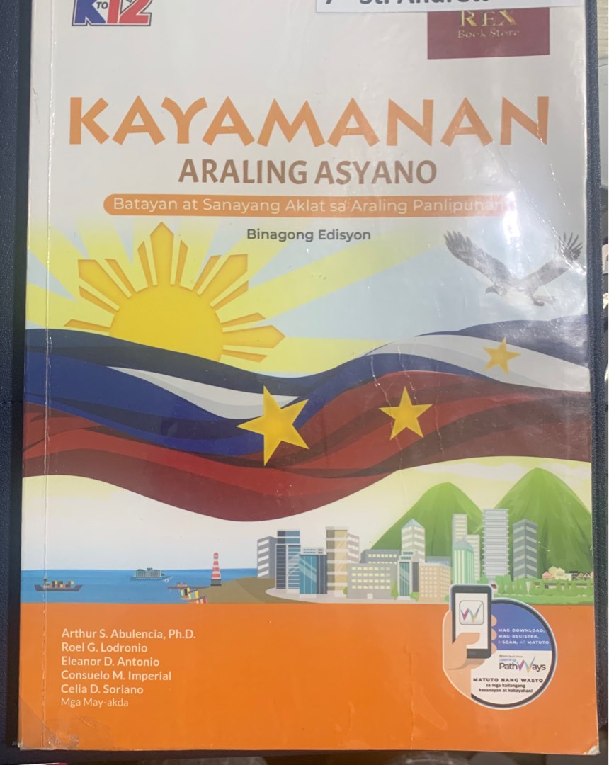 UST Grade 7 Kayamanan Asyano (Araling Panlipunan Textbook), Hobbies ...