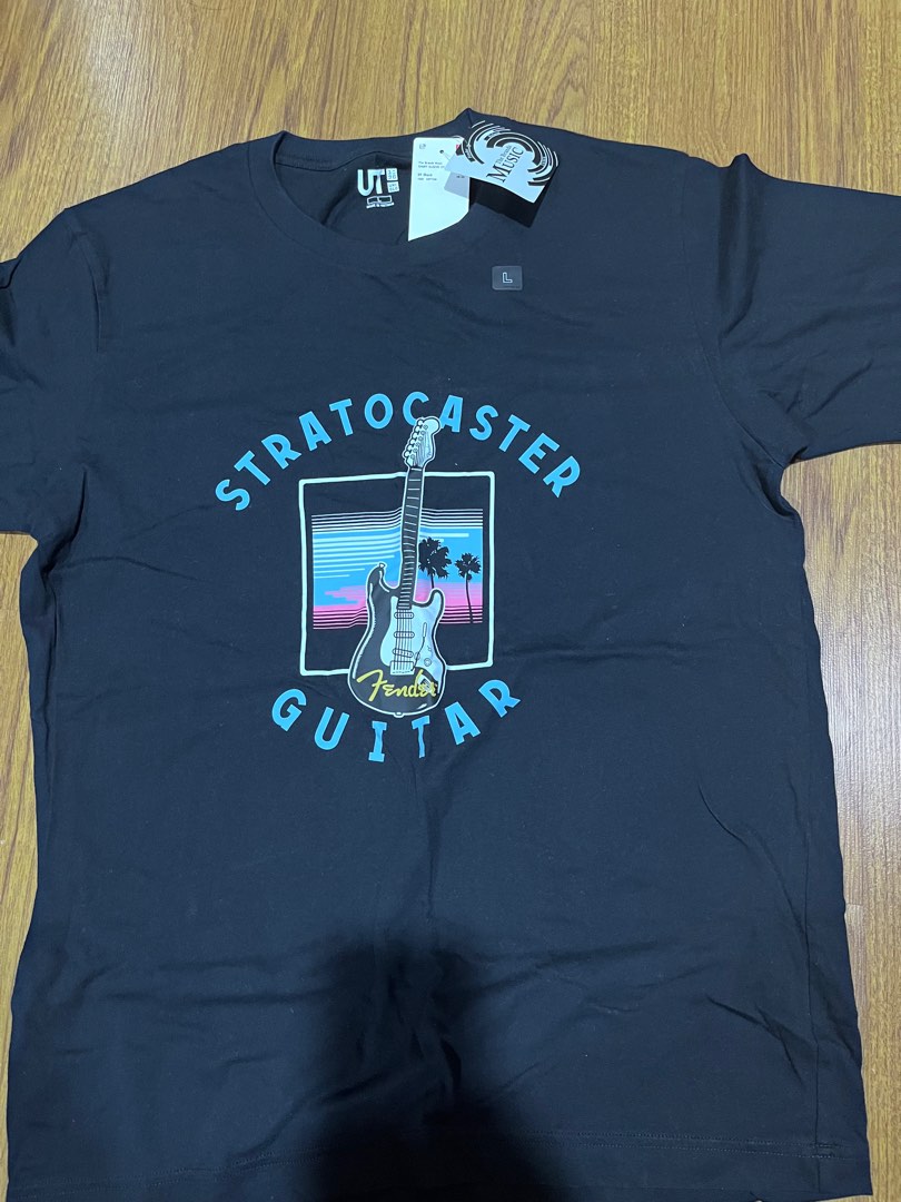 UT Uniqlo Fender, Men's Fashion, Tops & Sets, Tshirts & Polo Shirts on Carousell