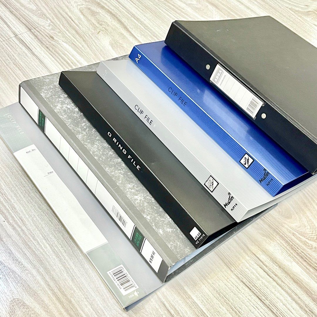 Various Types of School/Work Files, Hobbies & Toys, Stationery & Craft ...