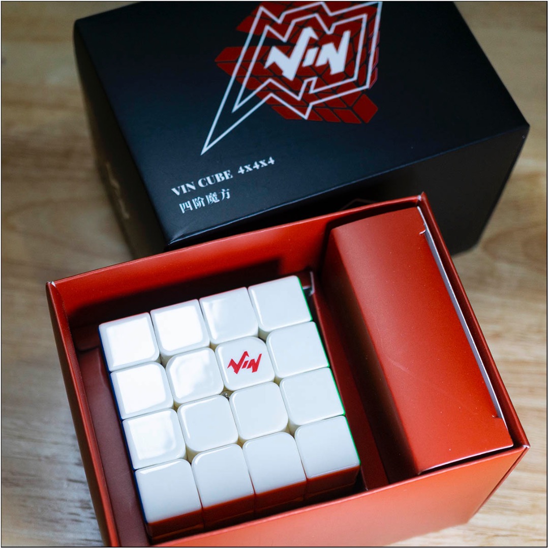 VIN Cube 4x4x4 Magnetic (Stickerless / UV Coated Stickerless), Hobbies ...
