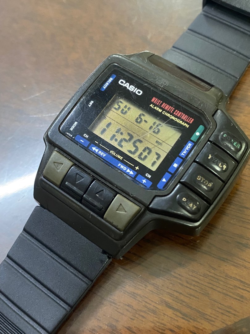 VINTAGE CASIO CMD-10 RARE CASIO TV WATCH CASIO WRIST CONTROLLER RARE ...