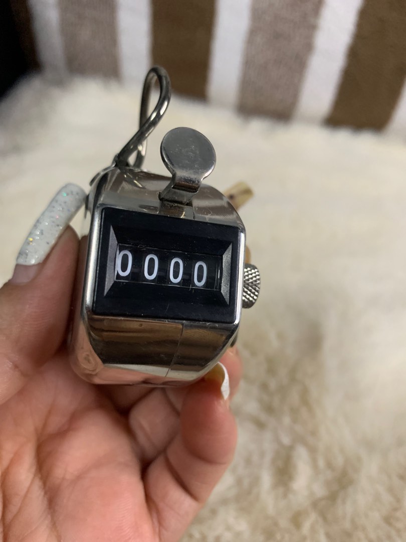 Vintage japanese steel thumb counter tally, Hobbies & Toys, Memorabilia ...