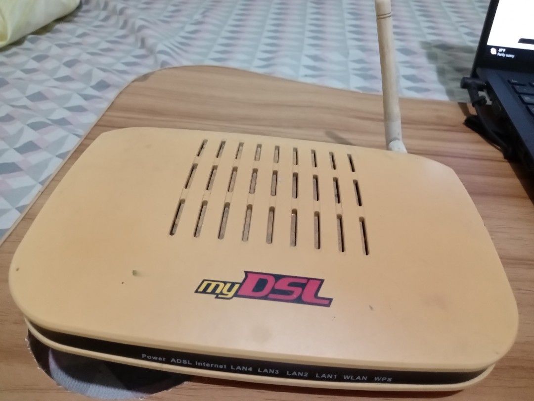 Vintage myDSL pldt router, Computers & Tech, Parts & Accessories ...