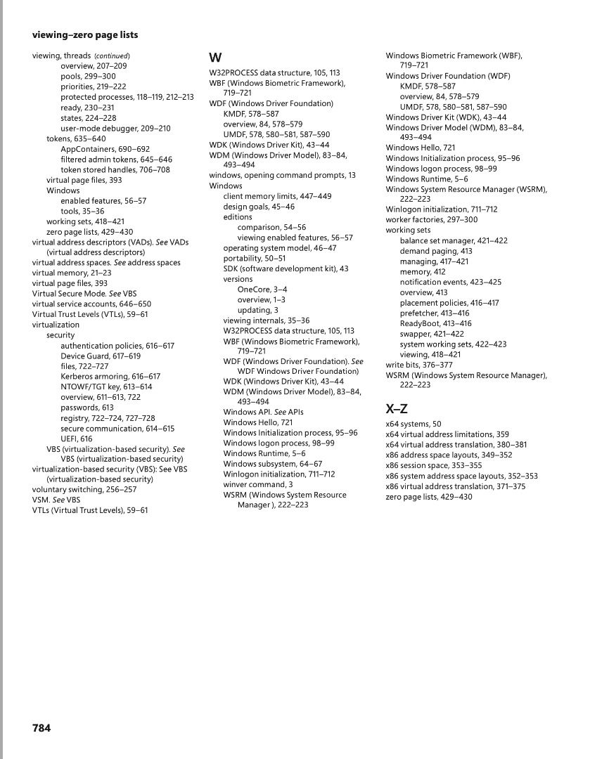 Windows Internals Seventh Edition Part 1 System architecture, processes ... Windows Internals Seventh Edition Part 1 System architecture, processes ...