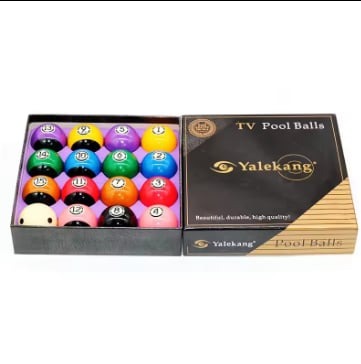 Yalekang TV Pro Billiard Ball Set, Standard Size Billiard table set new ...