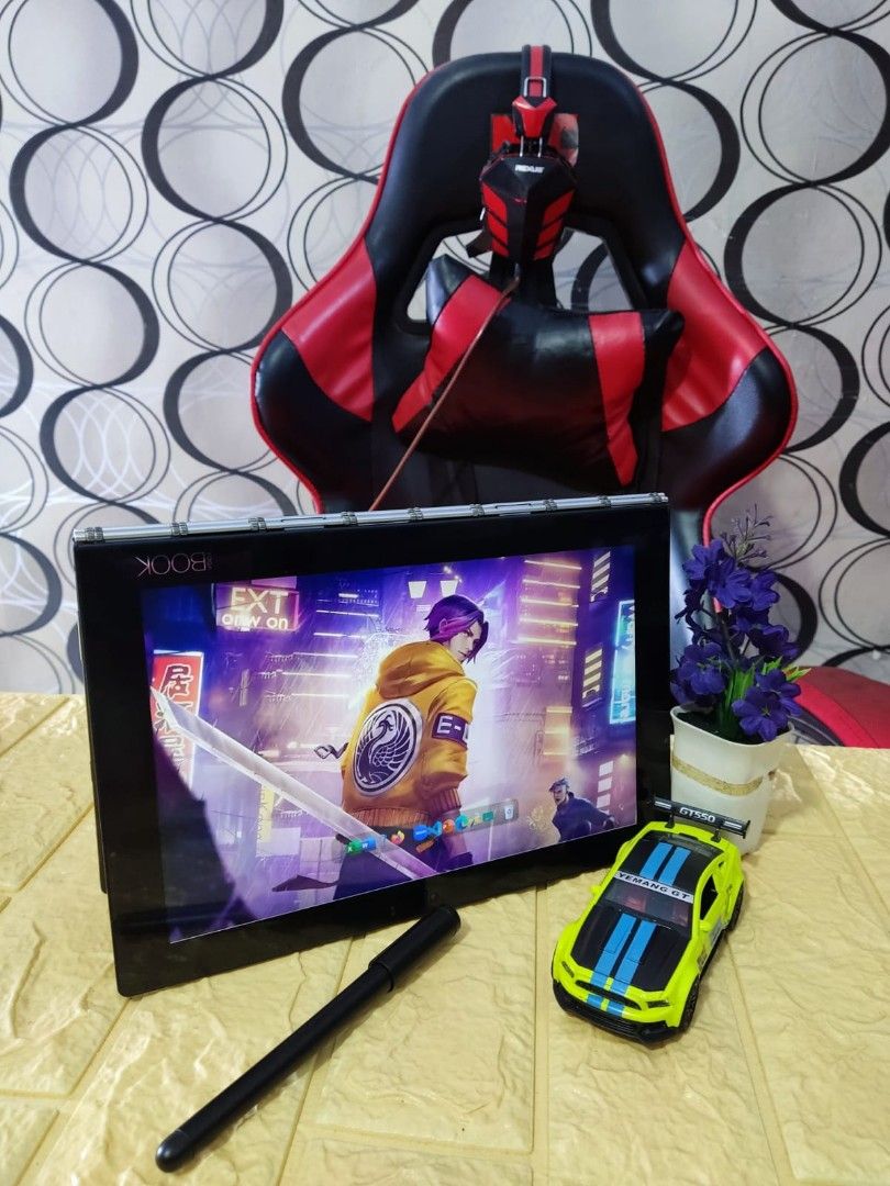 YOGA BOOK YB1-X91F TOUCHSCREEN + Pen superslim Black, Elektronik ...