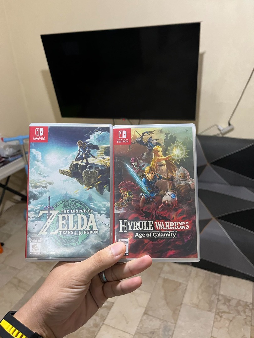 Zelda TOTK & Hyrule Warriors bundle | Nintendo Switch Game, Video Gaming, Video Games, Nintendo ...
