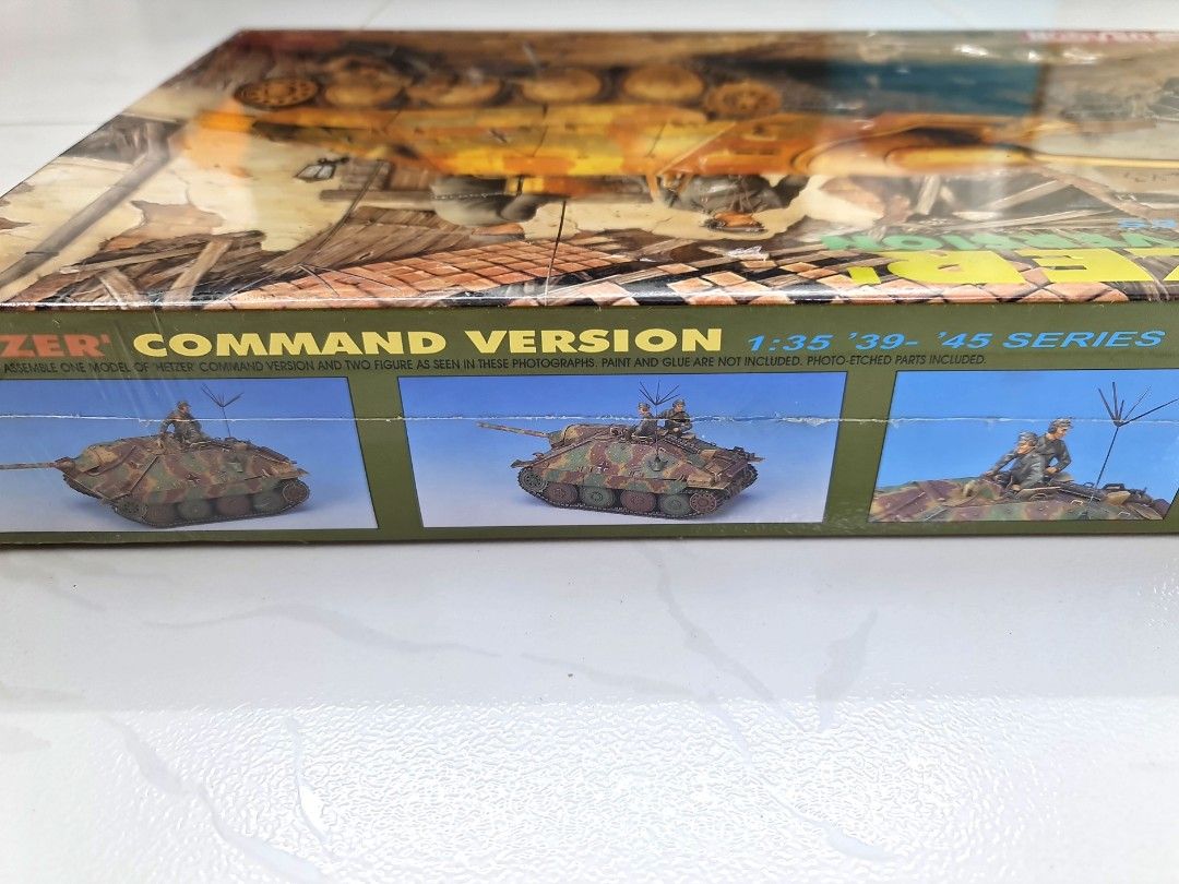 1/35 Dragon #6060 Hetzer "Command Version" c/w Individual Track Links ...