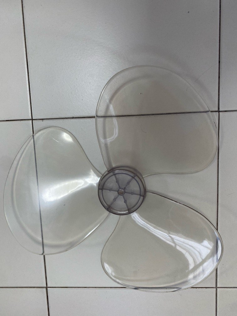 14” clear acrylic fan blade, Furniture & Home Living, Lighting & Fans ...
