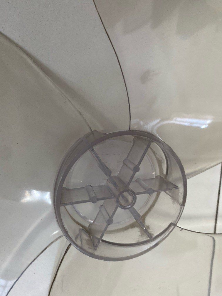 14” clear acrylic fan blade, Furniture & Home Living, Lighting & Fans ...