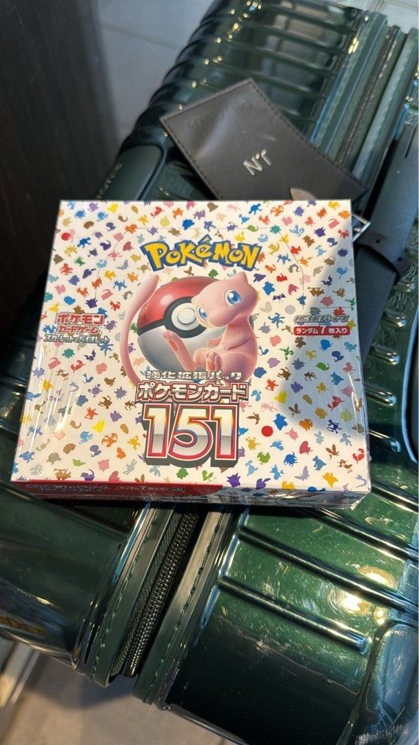 151 Japan booster box straight from Japan, Hobbies & Toys, Memorabilia ...