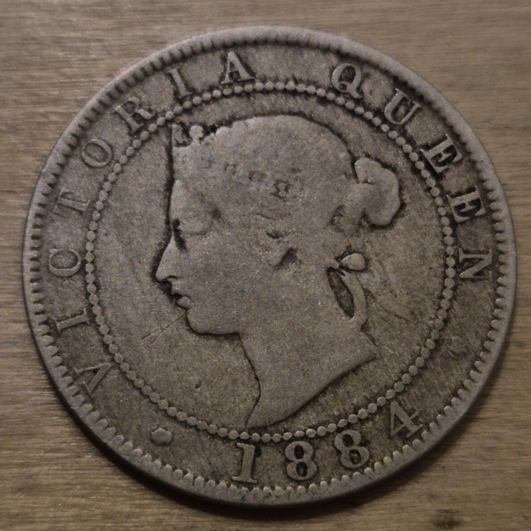 1884 Jamaica Queen Victoria Penny Coin, Hobbies & Toys, Memorabilia ...