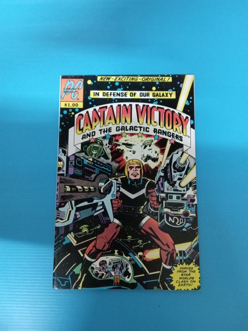 1st app Captain Victory ! Captain Victory & The Galactic Rangers #1 ...