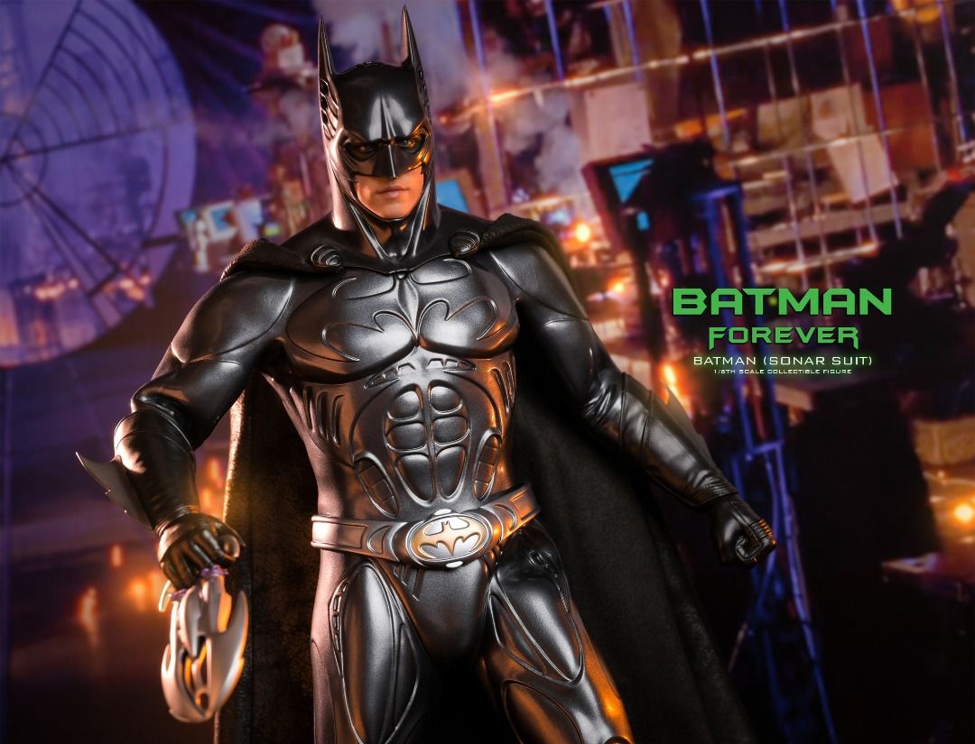 一對2隻 HotToys (有全新及已開封): Batman Forever 新蝙蝠俠 不敗之謎 - Batman 蝙蝠俠 MMS593 ...