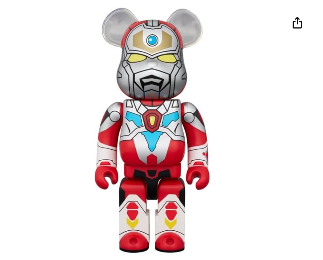 400% Gridman Bearbrick Ultraman, Hobbies & Toys, Toys & Games on Carousell
