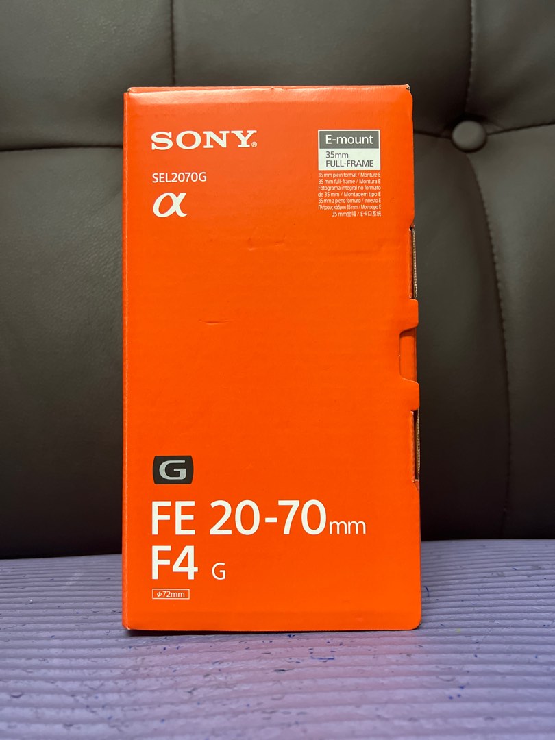 朋友送贈 全新未用過 全套有盒 （香港行貨 ）Sony FE 20-70 20-70mm F4 G, 攝影器材, 鏡頭及裝備 - Carousell