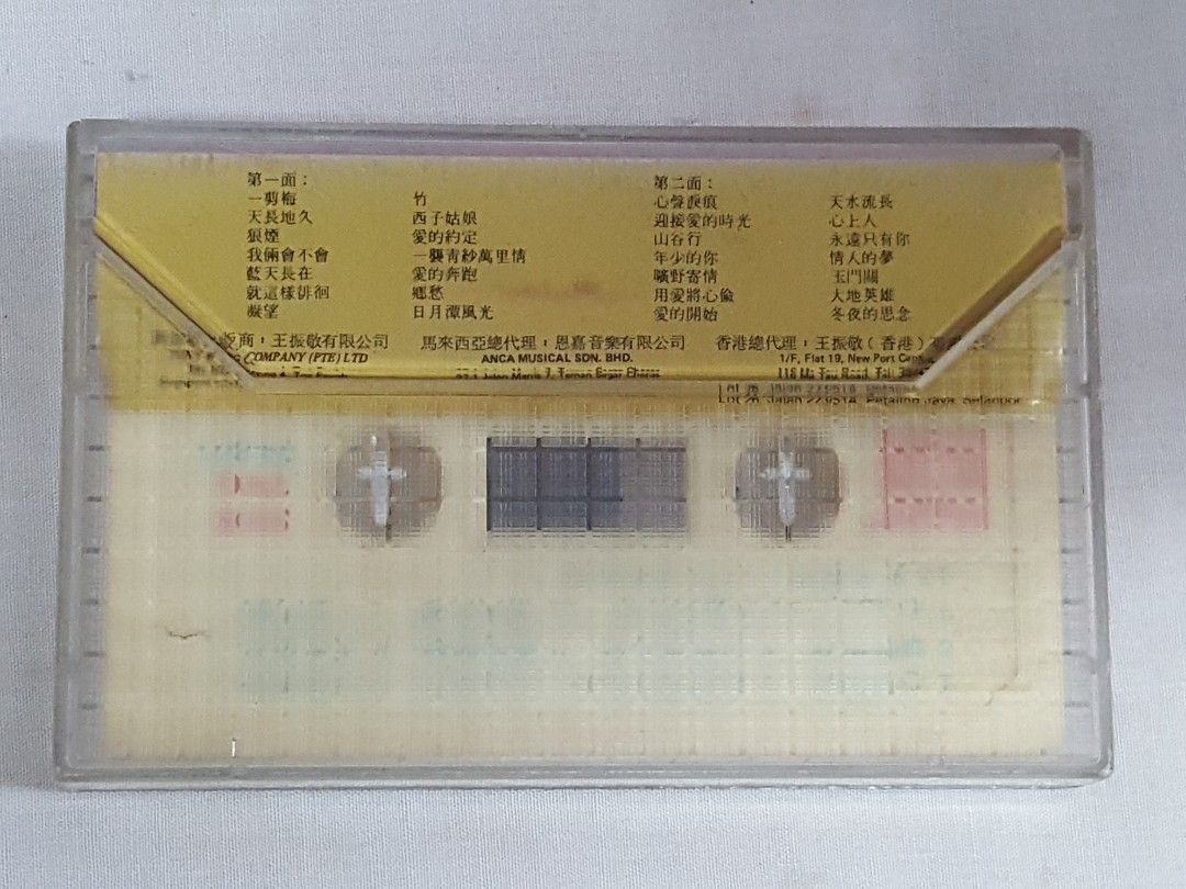 費玉清"一翦梅"卡帶 Fei Yee Ching Cassette Tape TONY 99-801, Hobbies & Toys ...