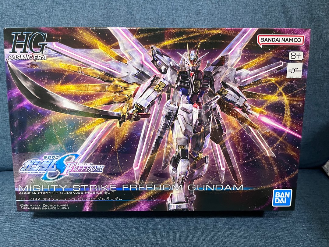 全新 HG Gundam SEED 高達模型 Mighty Strike Freedom Gundam Proud Defender, 興趣及 ...