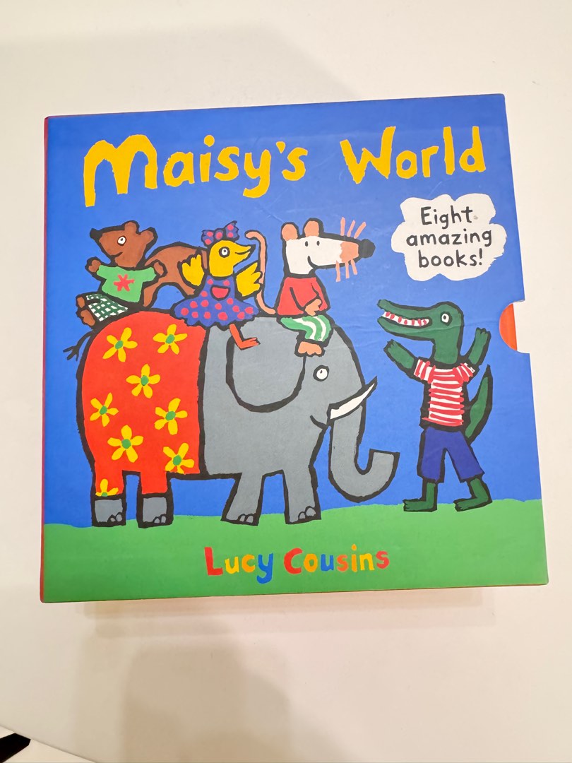 二手 Maisy’s world Pack 4冊合售 操作書 翻翻書 幼兒 繪本 機關 小鼠波波 英文 精裝 goes swimming to ...