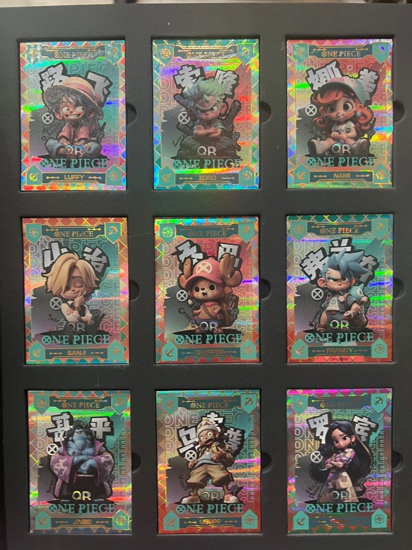 卡巴戈 one piece Crad QR set, Hobbies & Toys, Toys & Games on Carousell