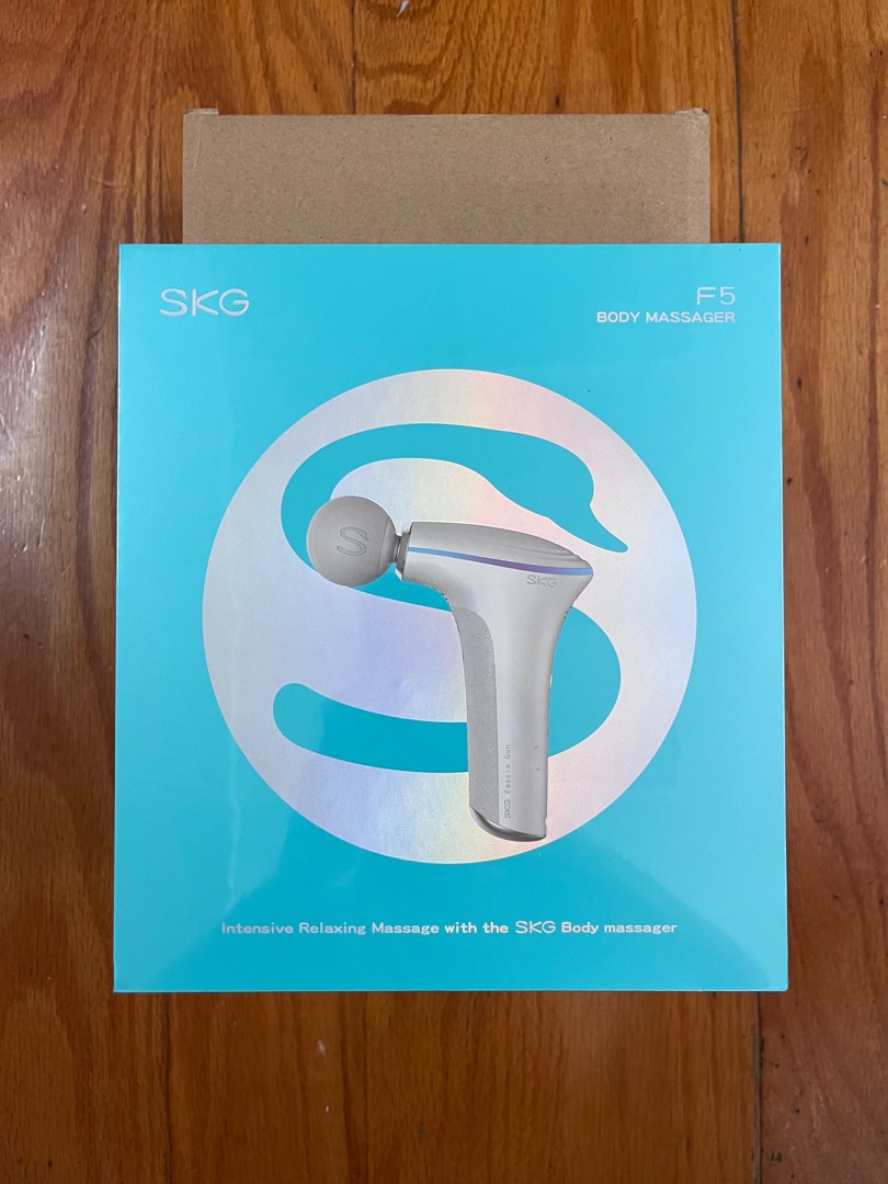 (全新) SKG F5 羽量級熱敷按摩槍, 健康及營養食用品, 按摩紓緩用品 - Carousell