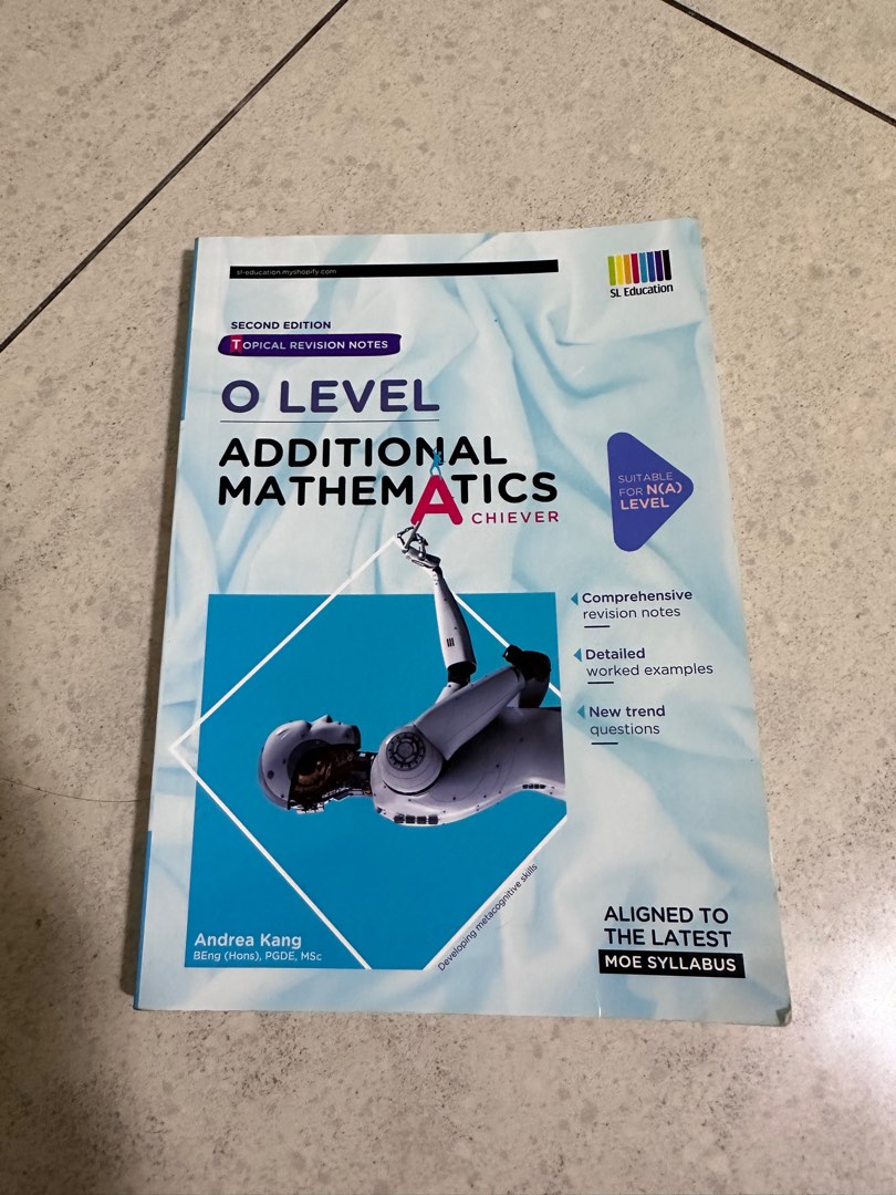 Additional Mathematics O Level Topical Revision Notes, Hobbies & Toys ...