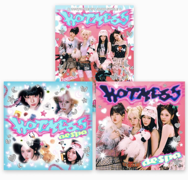 aespa 日專 Hotmess 預訂 包特典小卡 (HMV 7-net 樂天 華納 TowerRecord) , 興趣及遊戲, 收藏品及紀念品, 韓流 - Carousell