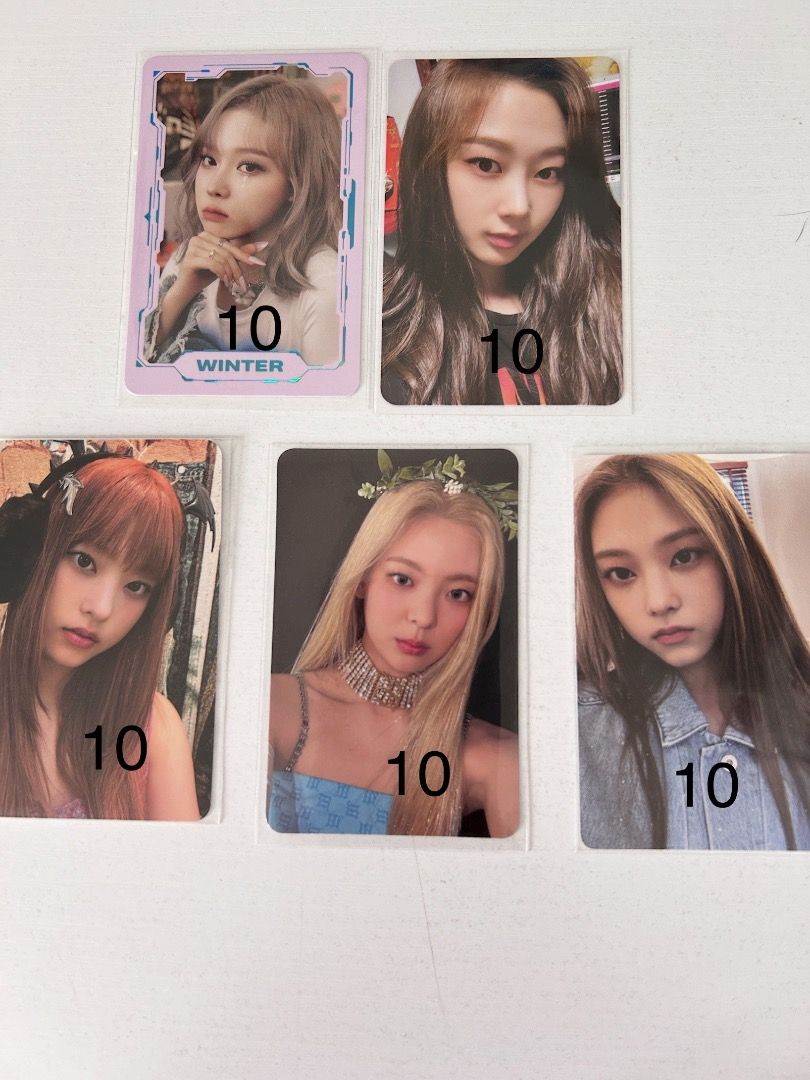 Aespa izty newjeans 小卡, 興趣及遊戲, 收藏品及紀念品, 韓流 - Carousell