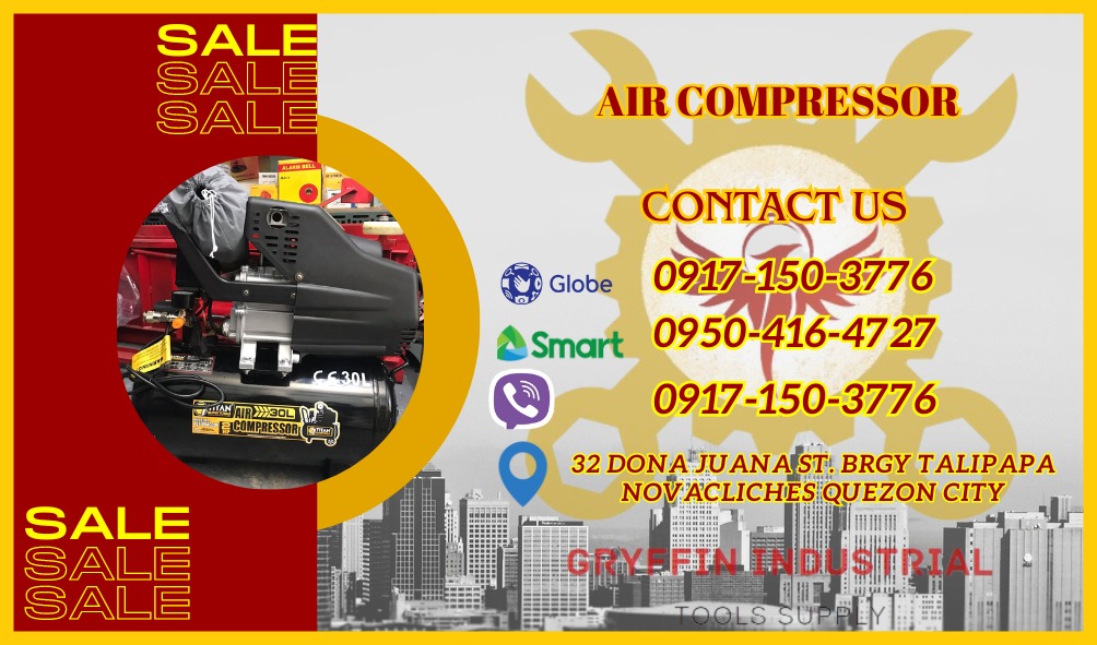 AIR COMPRESSOR, Commercial & Industrial, Industrial Equipment on Carousell