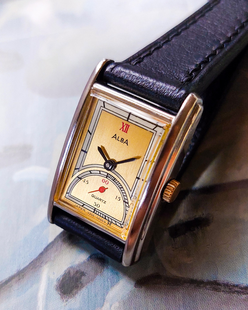 Alba 'Art Deco' Tank Quartz Dress Watch, Women's Fashion, Watches ...