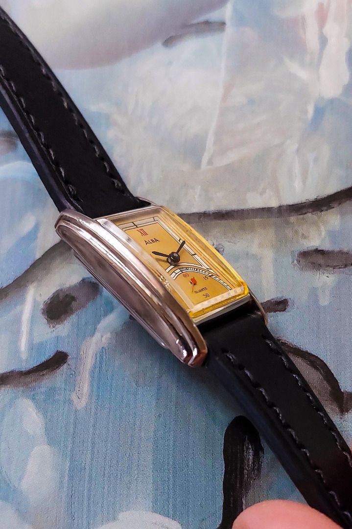 Alba 'Art Deco' Tank Quartz Dress Watch, Women's Fashion, Watches ...