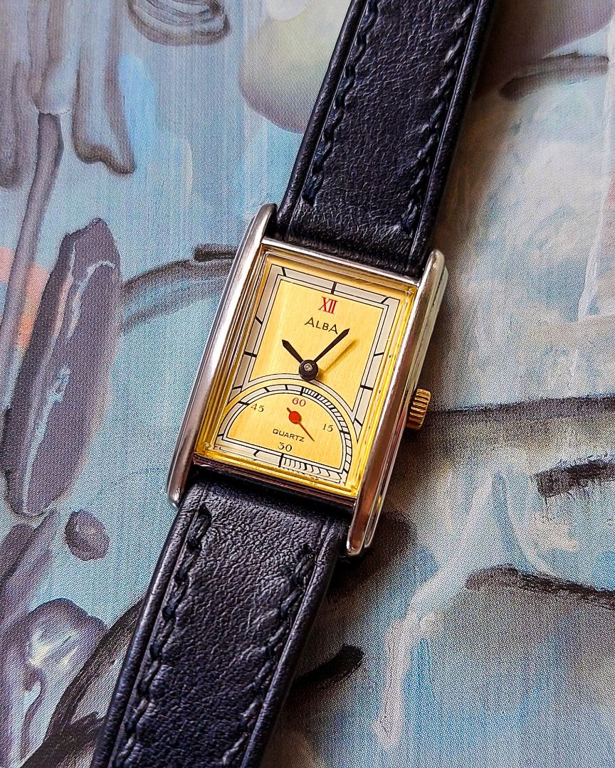 Alba 'Art Deco' Tank Quartz Dress Watch, Women's Fashion, Watches ...