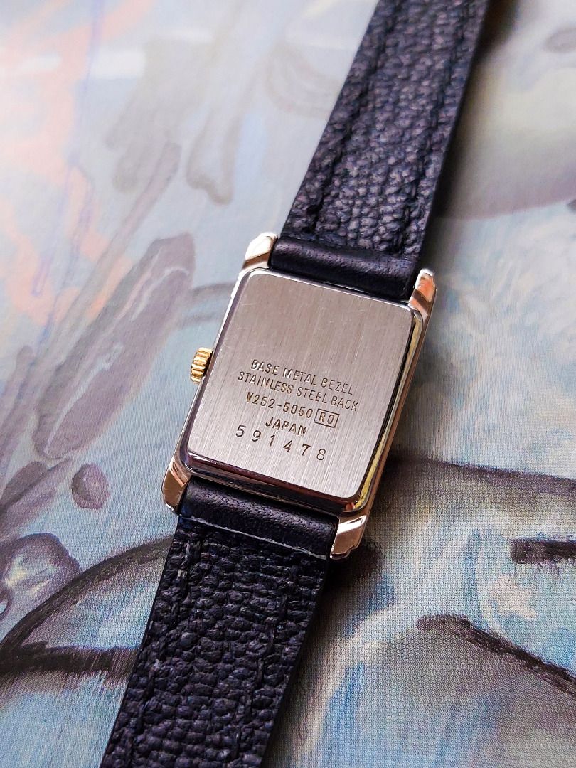 Alba 'Art Deco' Tank Quartz Dress Watch, Women's Fashion, Watches ...