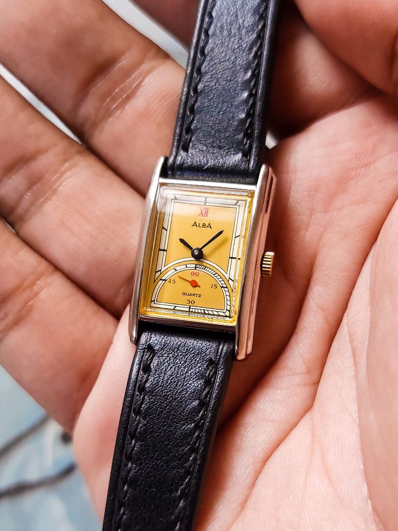 Alba 'Art Deco' Tank Quartz Dress Watch, Women's Fashion, Watches ...