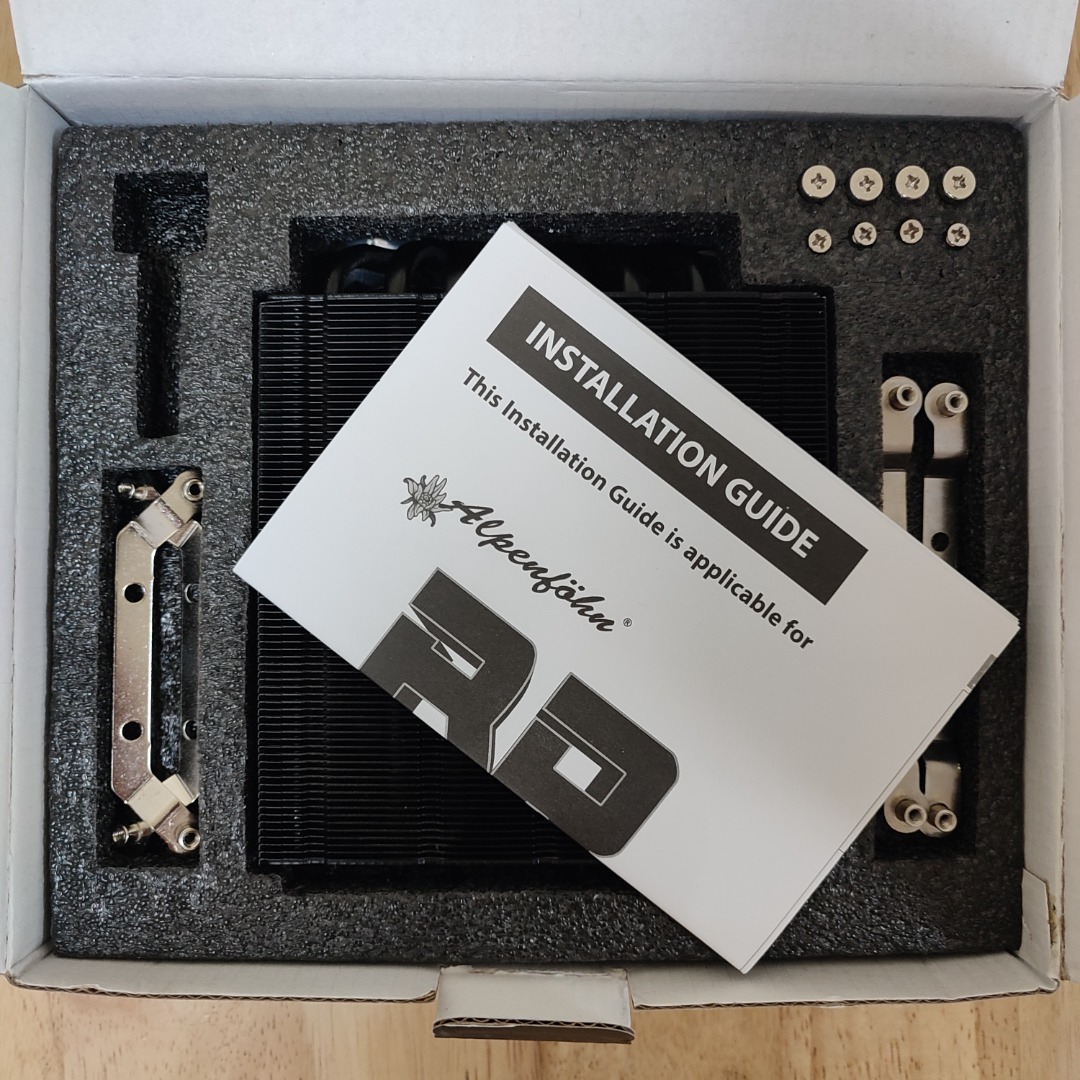 Alpenfohn Black Ridge low-profile CPU cooler, Computers & Tech, Parts ...