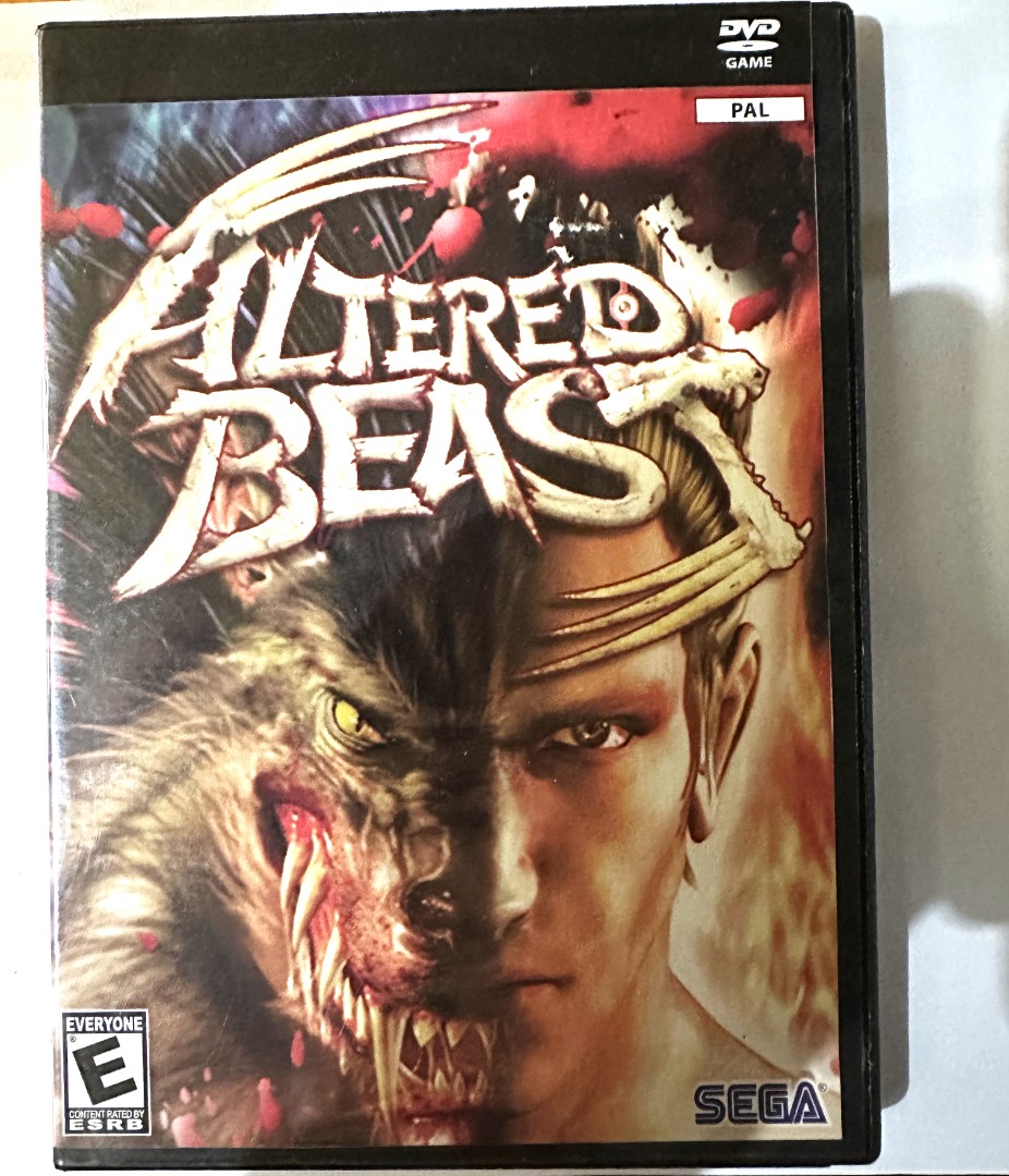 Altered Beast PS2 GAME, Video Gaming, Video Games, PlayStation on Carousell
