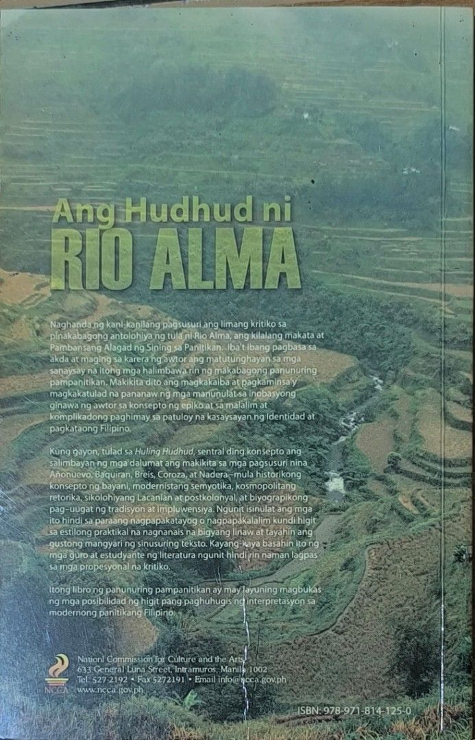 Ang Hudhud ni Rio Alma, Hobbies & Toys, Books & Magazines, Fiction ...