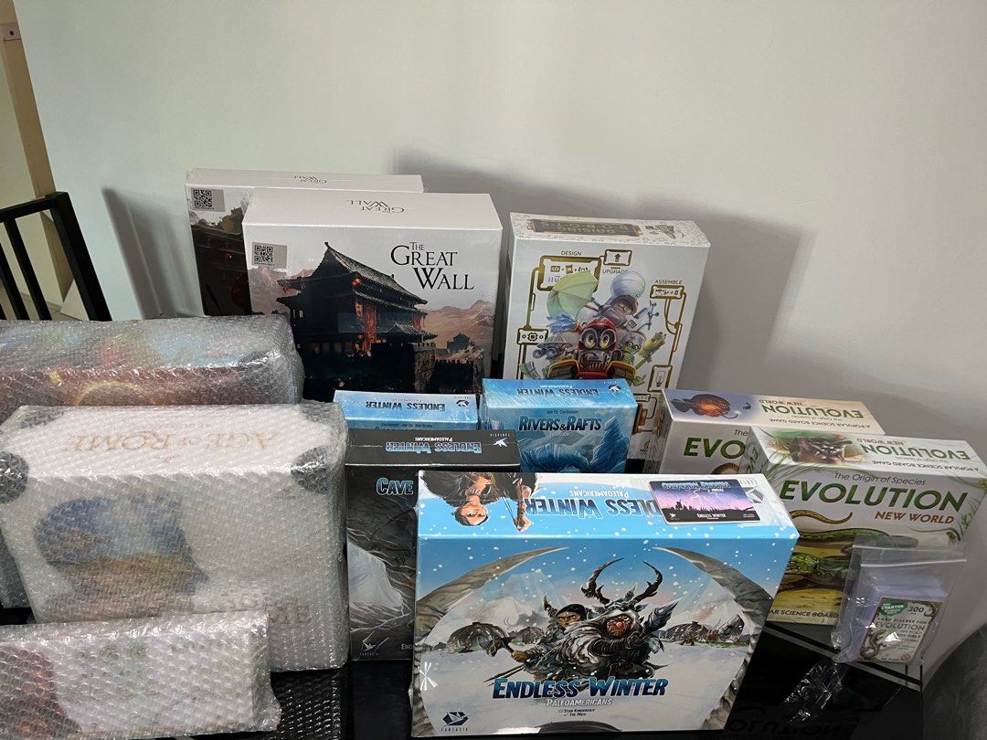 (authentic) Endless Winter / The Great Wall / Raising Robots / Age of ...