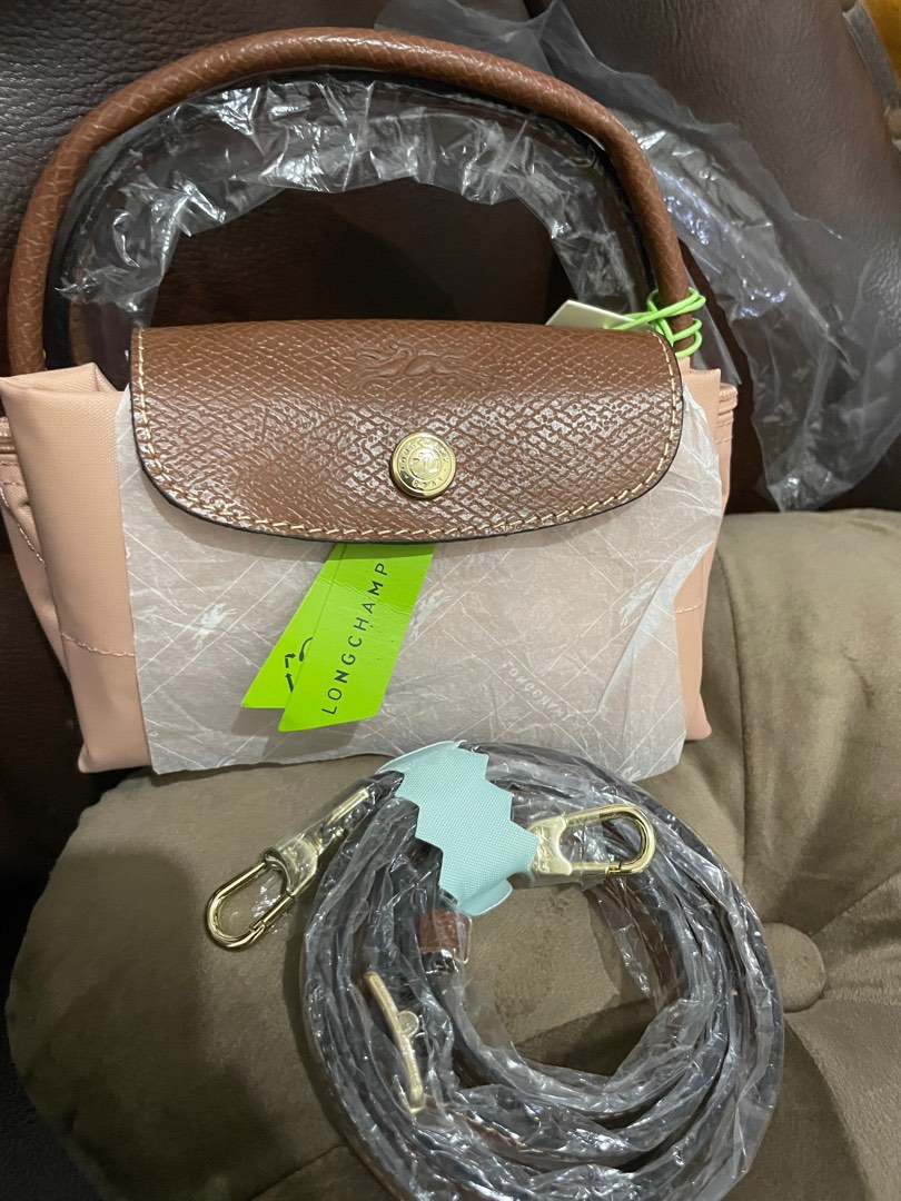 Authentic longchamp new LC original le pliage, Barang Mewah, Tas ...