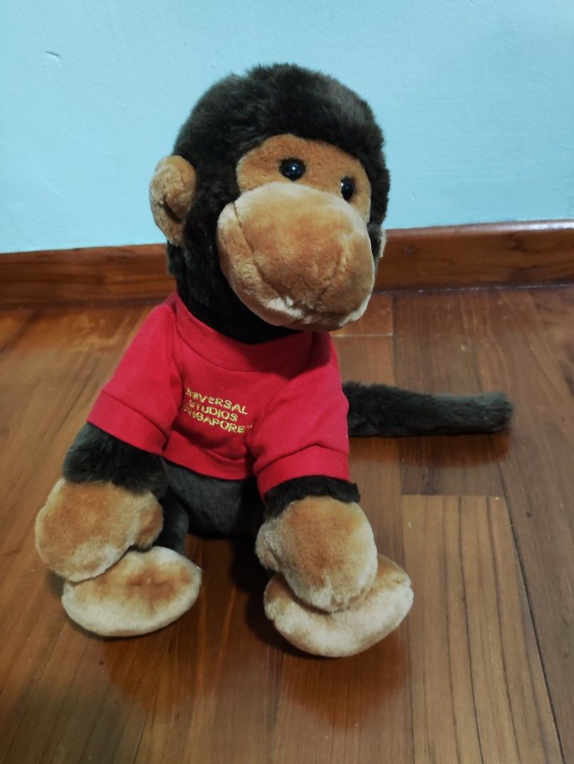 Authentic Universal Studios Monkey Plush Soft Toy, Hobbies & Toys, Toys ...